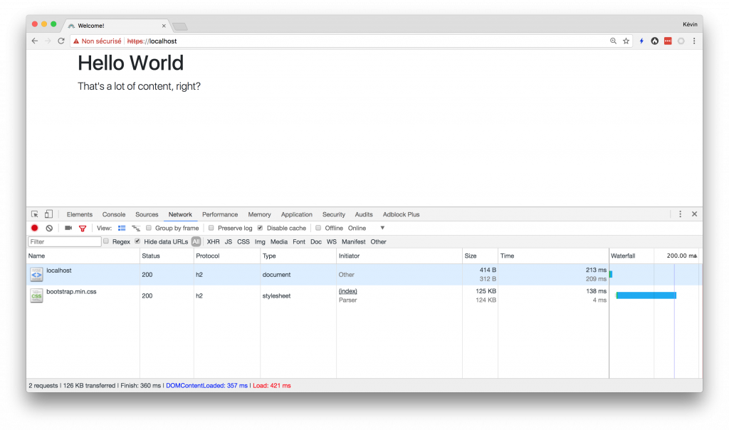 Symfony 4: HTTP/2 Push and Preloading - Kévin Dunglas
