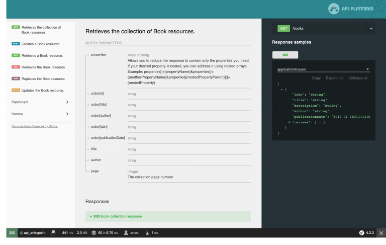 API Platform ReDoc | Kévin Dunglas API Platform ReDoc | Kévin Dunglas